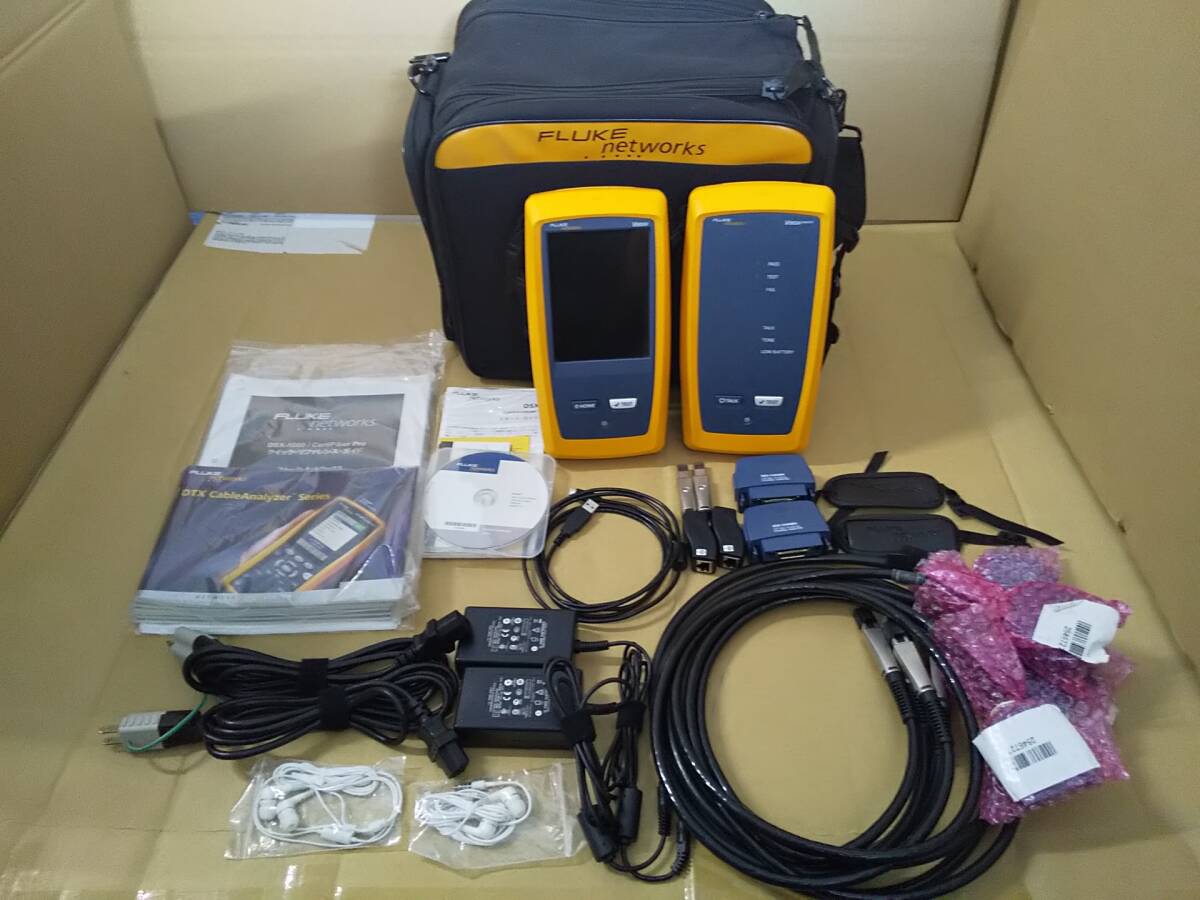 【目立った傷や汚れなし】FLUKE ケーブルアナライザー DSX-5000の落札情報詳細 - Yahoo!オークション落札価格検索 オークフリー
