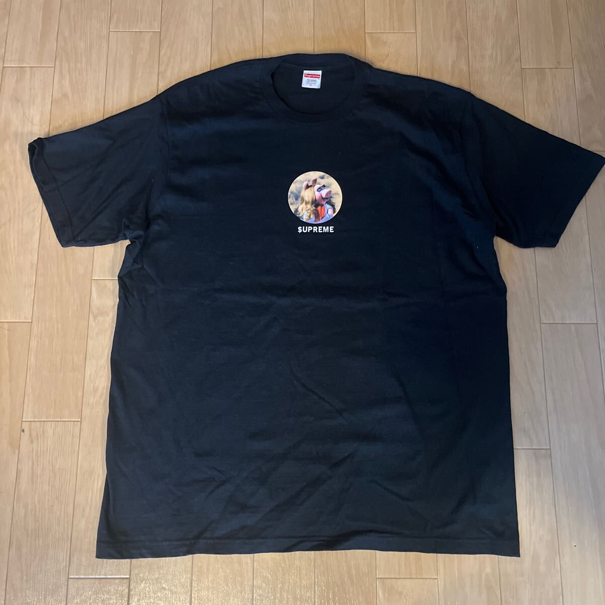 【目立った傷や汚れなし】XL 24SS Supreme Miss Piggy Tee Tシャツ The Muppet Show ミスピギー フォト マペット Black シュプリームの落札情報 ...