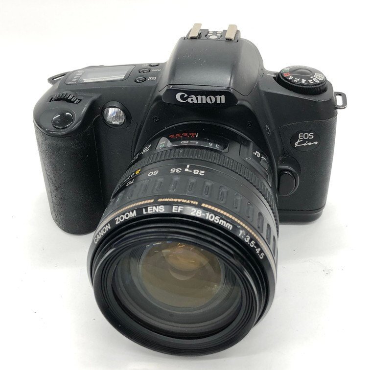 【傷や汚れあり】Canon キャノン カメラ EOS Kiss / CANON ZOOM LENS EF 28-105mm 1:3.5-4.5 通電〇【CIAX8025】の落札情報詳細 ...