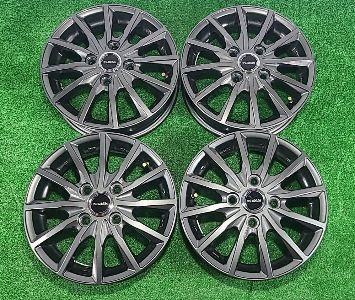 【目立った傷や汚れなし】2630L10】☆美品 アルミホイール 13インチ 4本セット ブリヂストン バルミナ 2023年製 AR12 R13 の落札情報詳細 - Yahoo!オークション落札 ...