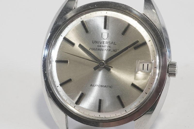 【やや傷や汚れあり】1円~【176】実働 UNIVERSAL GENEVE／ユニバーサルジュネーブ 869108/02 POLEROUTER NS／ポールルーター 自動巻きの落札情報詳細 ...