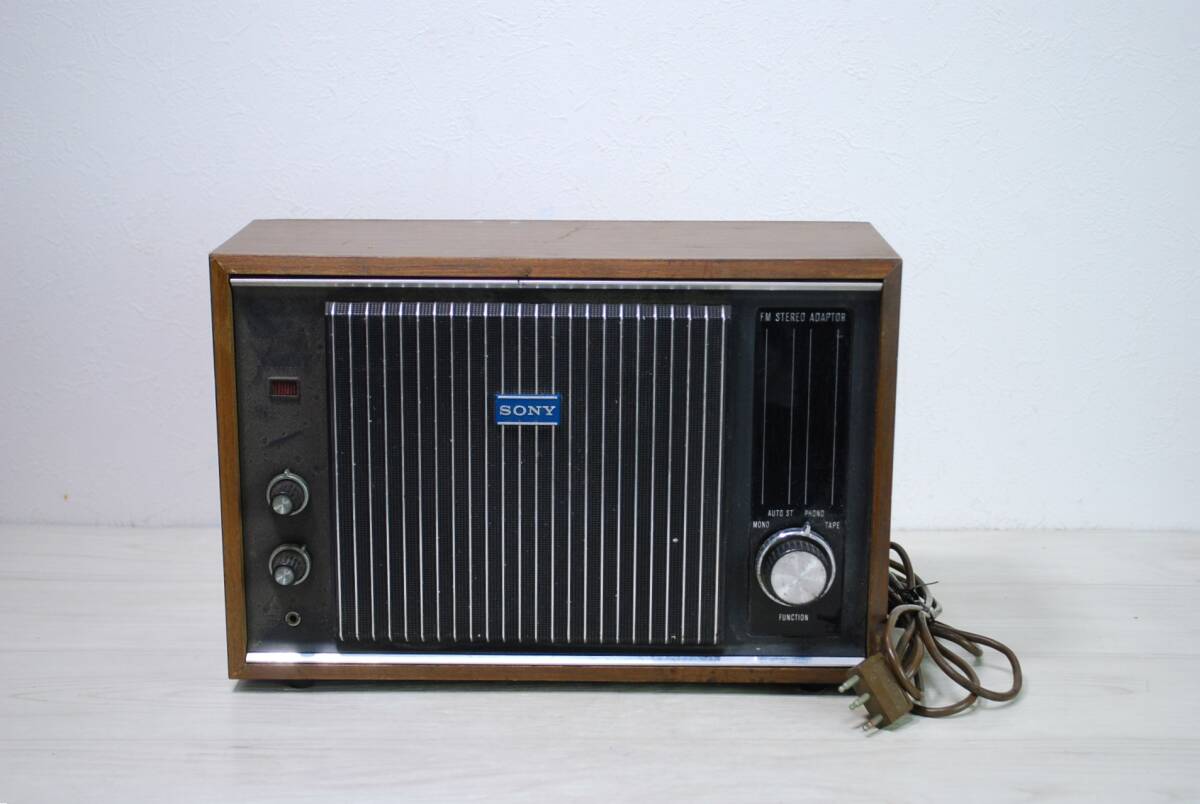 【傷や汚れあり】SONY ソニー ステレオアダプター STA-9500 現状品／検索用 当時物 TFM-9500 アンティーク【10006】の ...