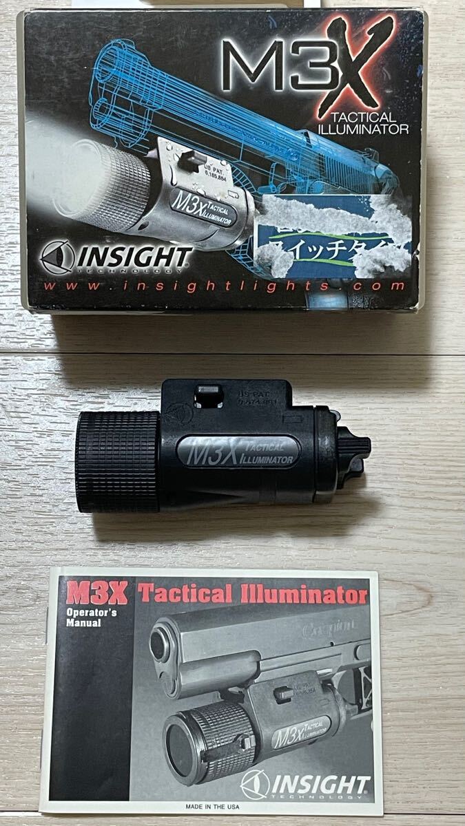 INSIGHT M3-LED Tactical Illuminator インサイトテクノロジーの落札情報詳細 - Yahoo!オークション落札 ...
