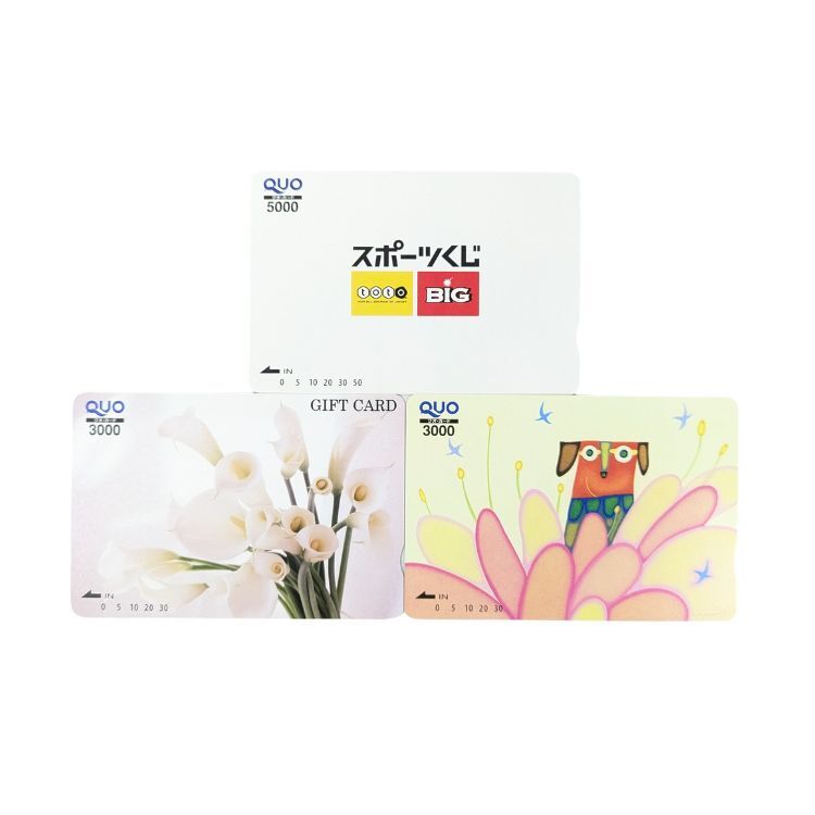 【未使用】O06) 未使用 QUOカード クオカ 5000円1枚 3000円2枚 toto BIGの落札情報詳細 - Yahoo!オークション ...