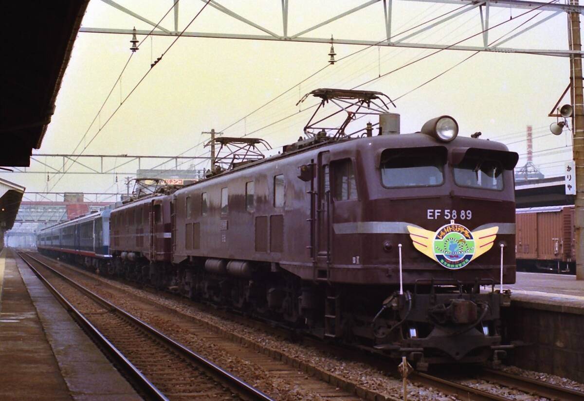 【未使用】♪ EF58 89＋EF58 61＋江戸 レイルメイト・ミステリー号 KG写真 ♪ の落札情報詳細 - Yahoo!オークション落札価格検索 オークフリー