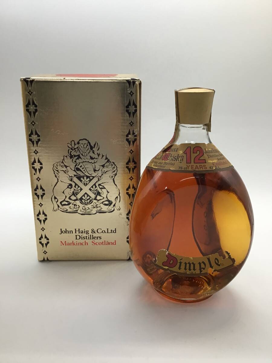 【未使用】#5307 未開栓 Dimple ディンプル 12年 43％ 750ml ウイスキー 洋酒の落札情報詳細 - Yahoo!オークション落札価格検索 オークフリー