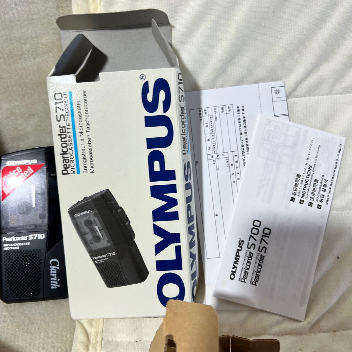 【やや傷や汚れあり】C1454 OLYMPUS オリンパス マイクロカセットレコーダー S-710 未使用保管品 箱入り 通電確認ありの落札情報詳細 - Yahoo!オークション落札価格検索 ...