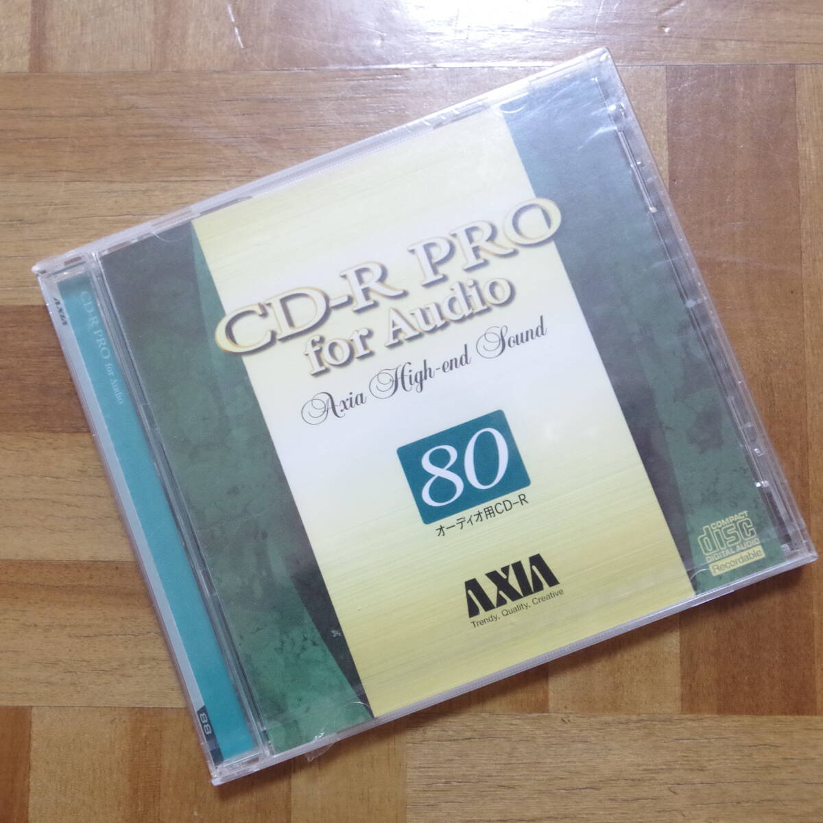 【未使用】新品未開封！富士フイルム AXIA CD-R PRO for Audio 80/アクシア最高峰のサウンド/音の表現力にこだわった ...