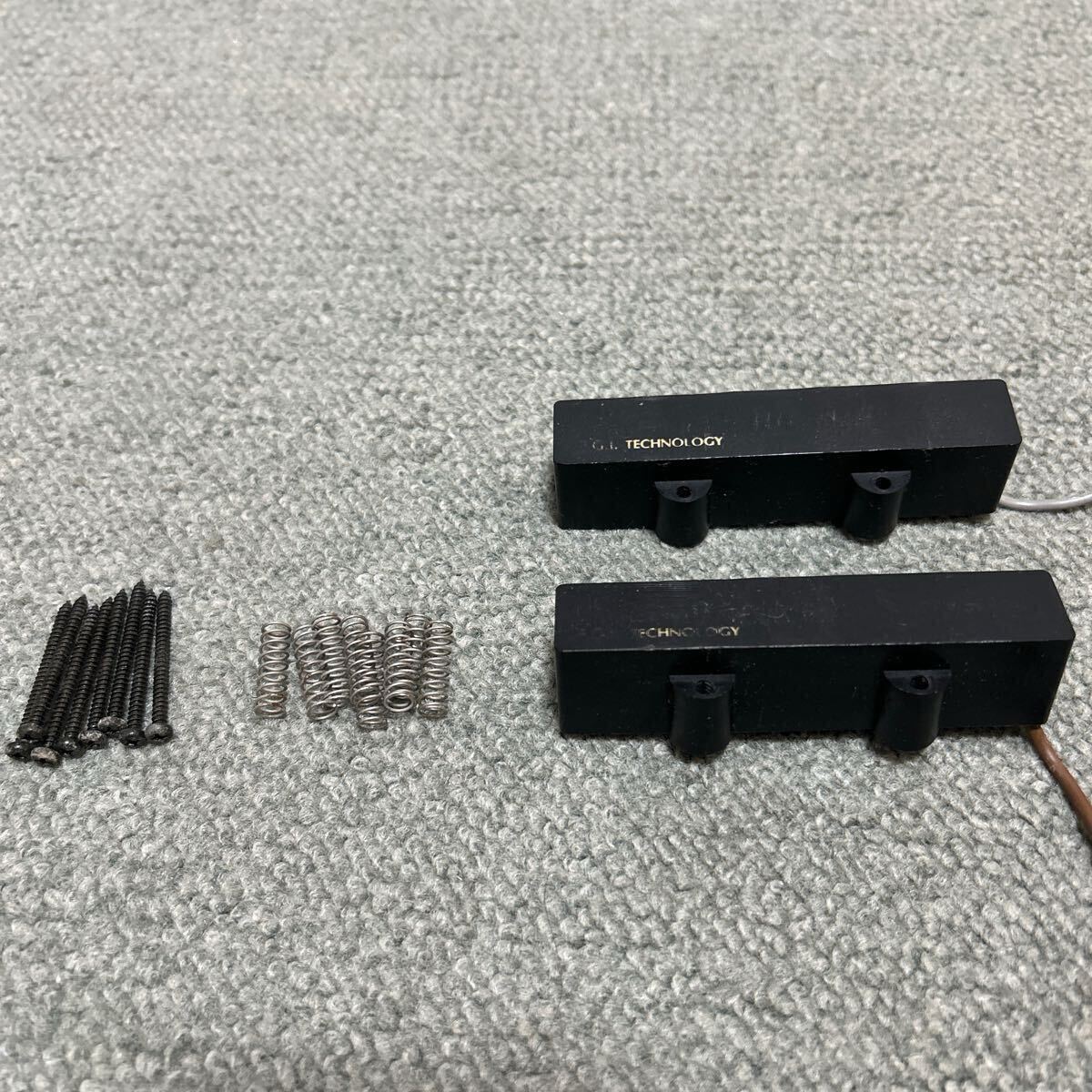 【傷や汚れあり】FGI technology pickups JAZZ BASS active pickups fernandes burny ...