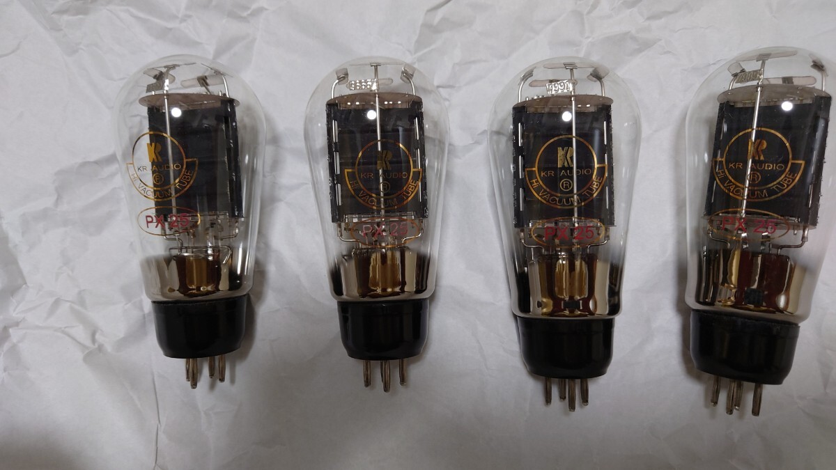 【傷や汚れあり】真空管 KR PX25 4本 マッチドクワッドの落札情報詳細 - Yahoo!オークション落札価格検索 オークフリー