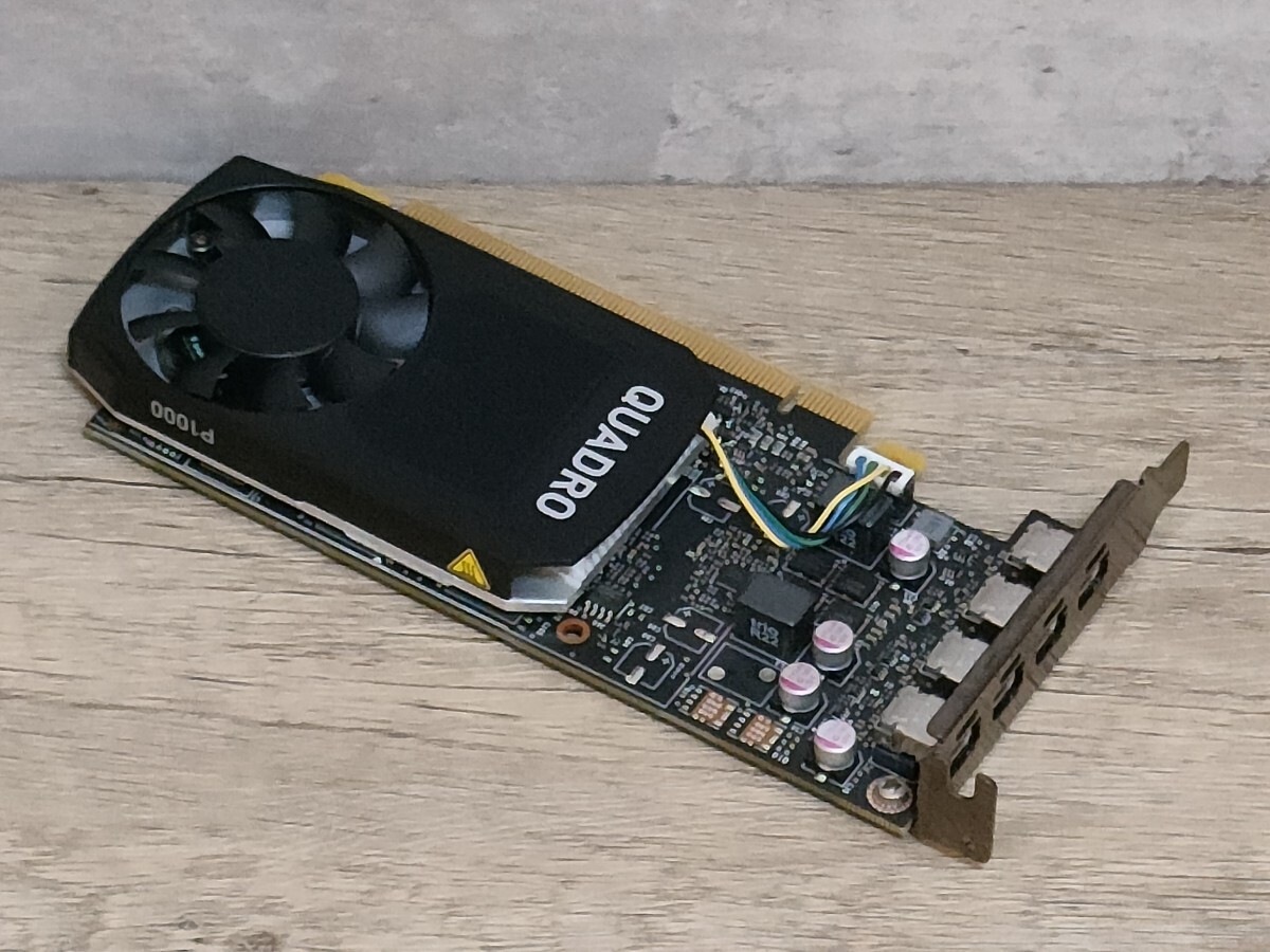 【やや傷や汚れあり】NVIDIA QUADRO P1000 4GB 【グラフィックボード】の落札情報詳細 - Yahoo!オークション落札価格 ...