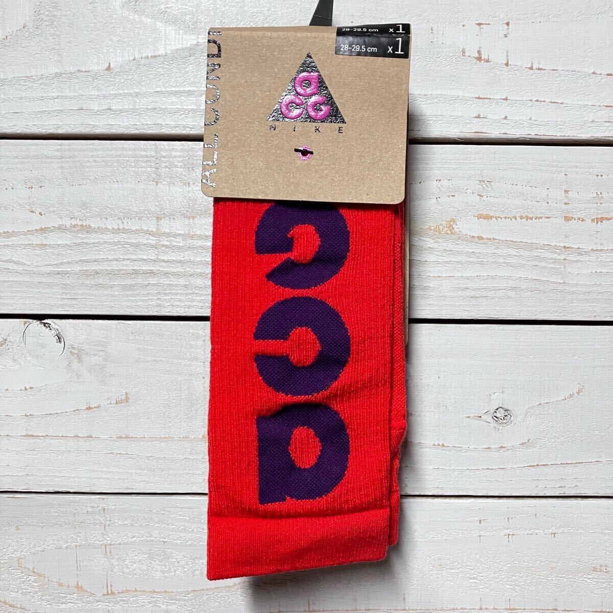 【未使用】SIZE 28-29.5cm NIKE ACG SOCKS ALL CONDITIONS GEAR ナイキ エーシージー ソックスの ...