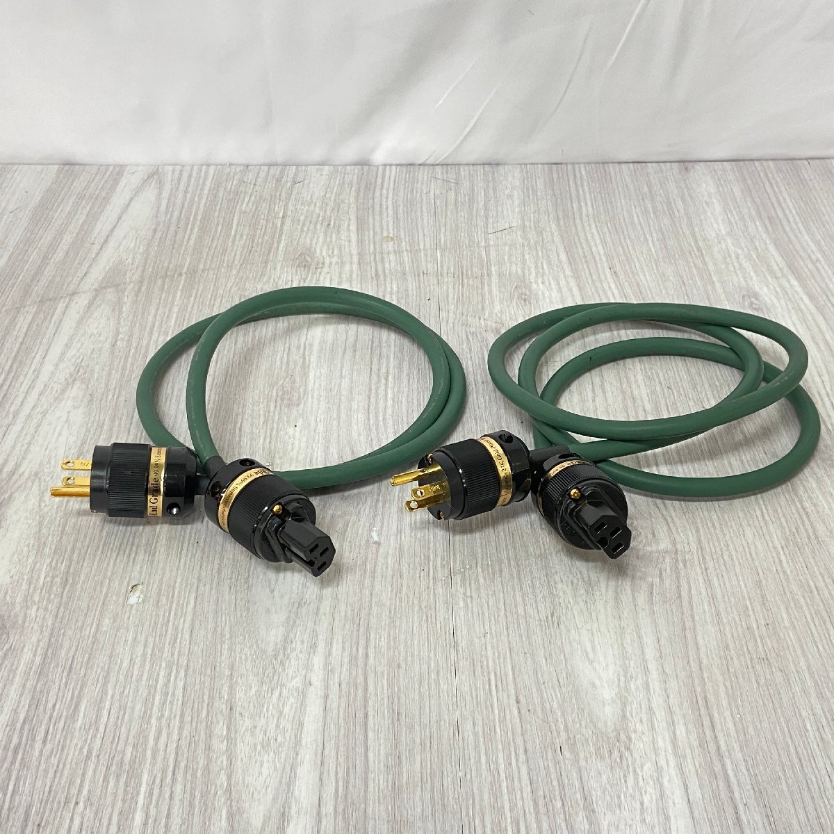 最低なし XLO/PRO 高純度無酸素銅6N線材 「PL-1500」 使用 電源ケーブル 2.0m 中古美品 その他