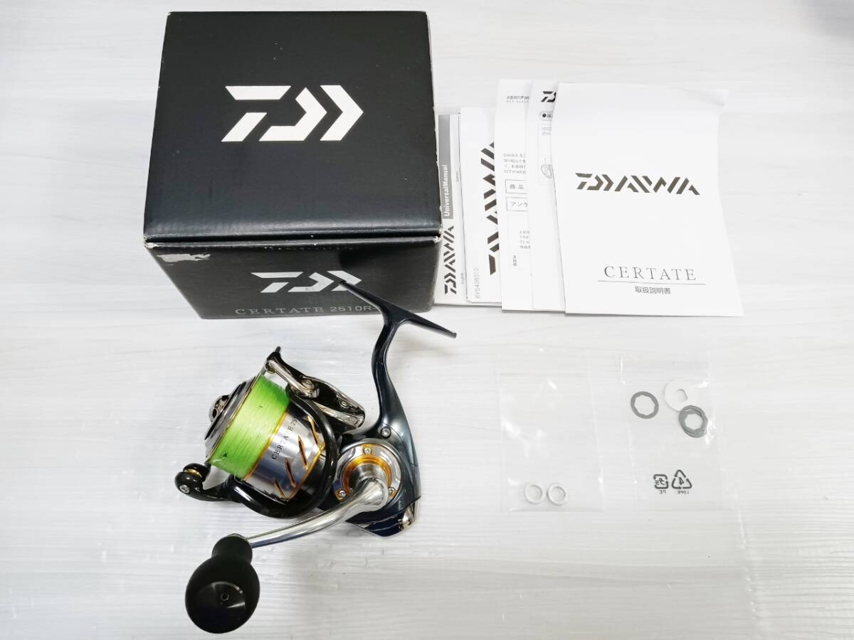 【やや傷や汚れあり】Daiwa ダイワ '13 CERTATE セルテート 2510R-PE(改) 中古品の落札情報詳細 - Yahoo!オークション落札価格検索 オークフリー