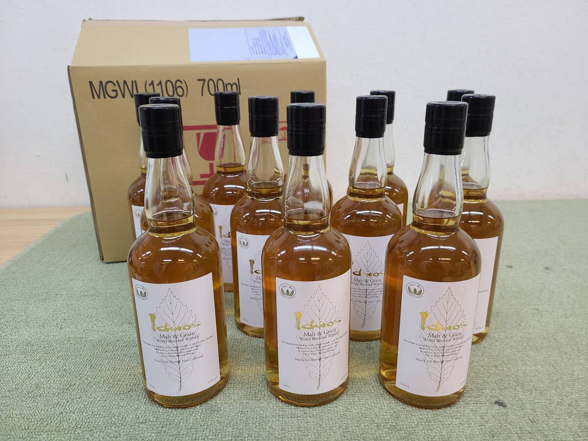 【未使用】178-Y47) 未開栓 イチローズモルト&グレーン ワールドブレンデッド ホワイトラベル ウィスキー 46度 700ml 12本セット 輸送箱あり ②の落札情報詳細 - Yahoo ...