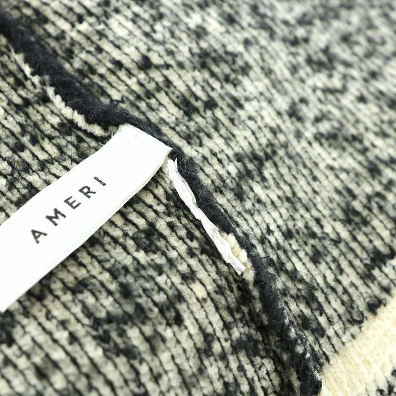 【目立った傷や汚れなし】アメリヴィンテージ Ameri VINTAGE ベスト ジレ ロング クルーネック チェック スリット F 黒 ブラック 白 ホワイト /NW20 レディースの落札情報 ...