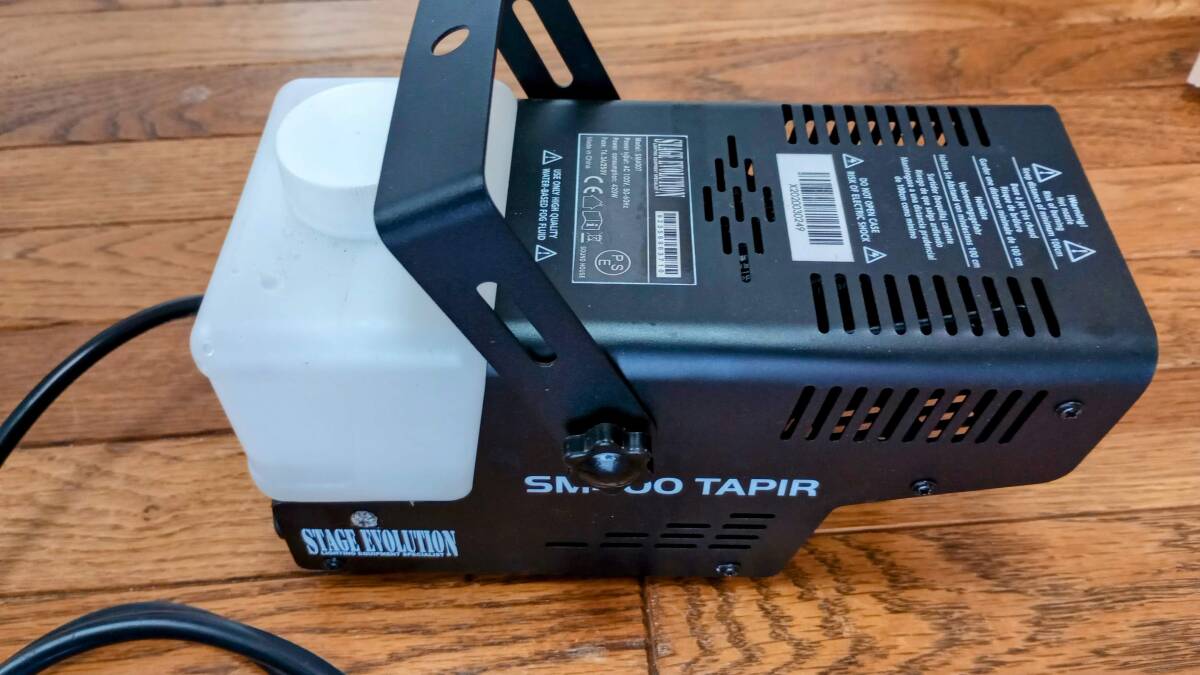 【傷や汚れあり】STAGE EVOLUTION SM400 TAPIR スモークマシン フォグマシン ステージエボリューションの落札情報詳細 ...