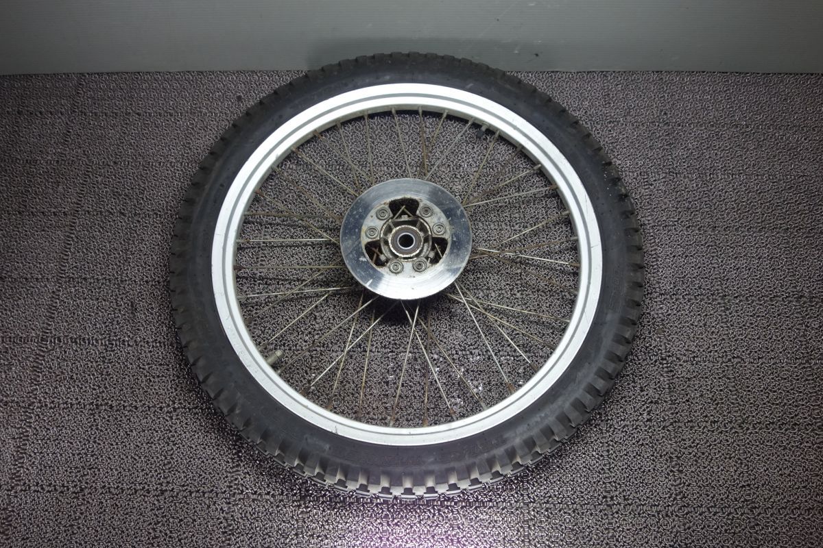 【傷や汚れあり】ファンティック フロントホイール ディスクローター セクション250 FANTIC SECTION 純正 1.6×21 検 ...