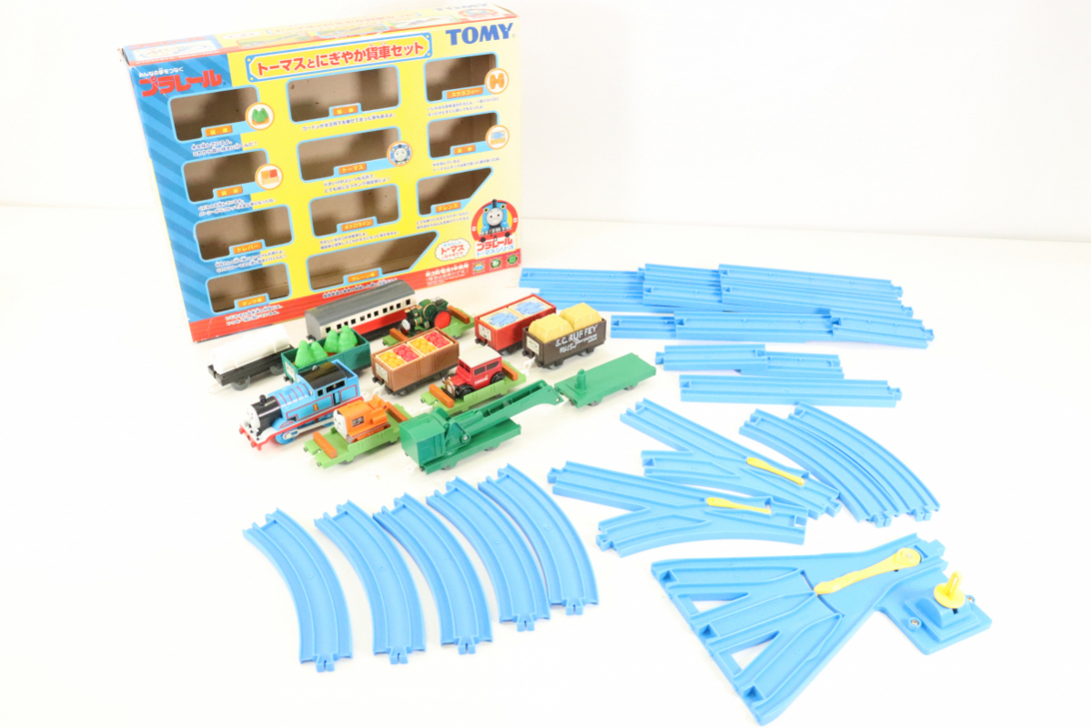 【やや傷や汚れあり】プラレール トーマスとにぎやか貨車セット TOMY トーマスシリーズ トーマスワールド トレバー 貨車 スクラフィー キャロラ_FIB_B1127-I013の落札情報詳細 ...