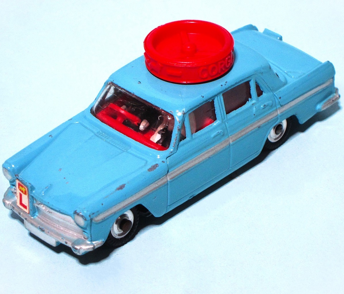 【やや傷や汚れあり】【当時物】コーギー 236 オースチン A60 自動車教習車（Corgi 236 Austin A60 De Luxe ...