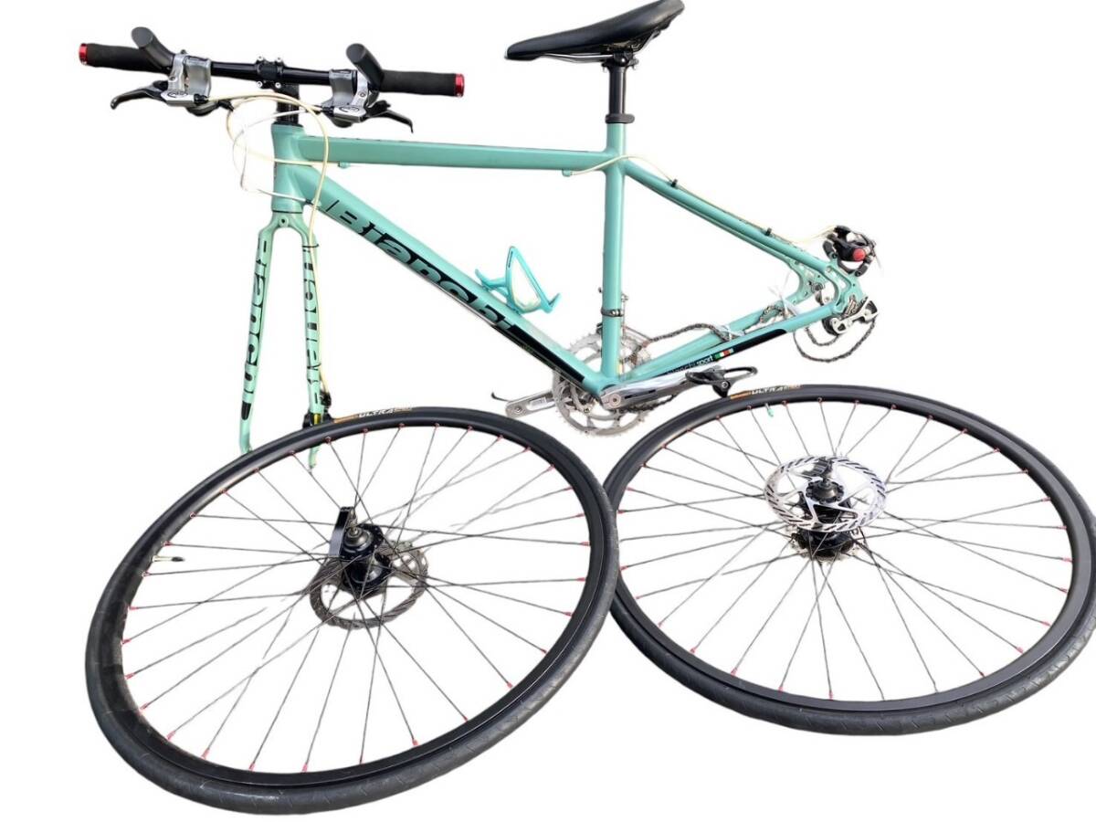 【やや傷や汚れあり】99A 北海道引取り歓迎!! Bianchi ビアンキ ROMA ローマ クロスバイク 自転車 の落札情報詳細 - Yahoo!オークション落札価格検索 オークフリー