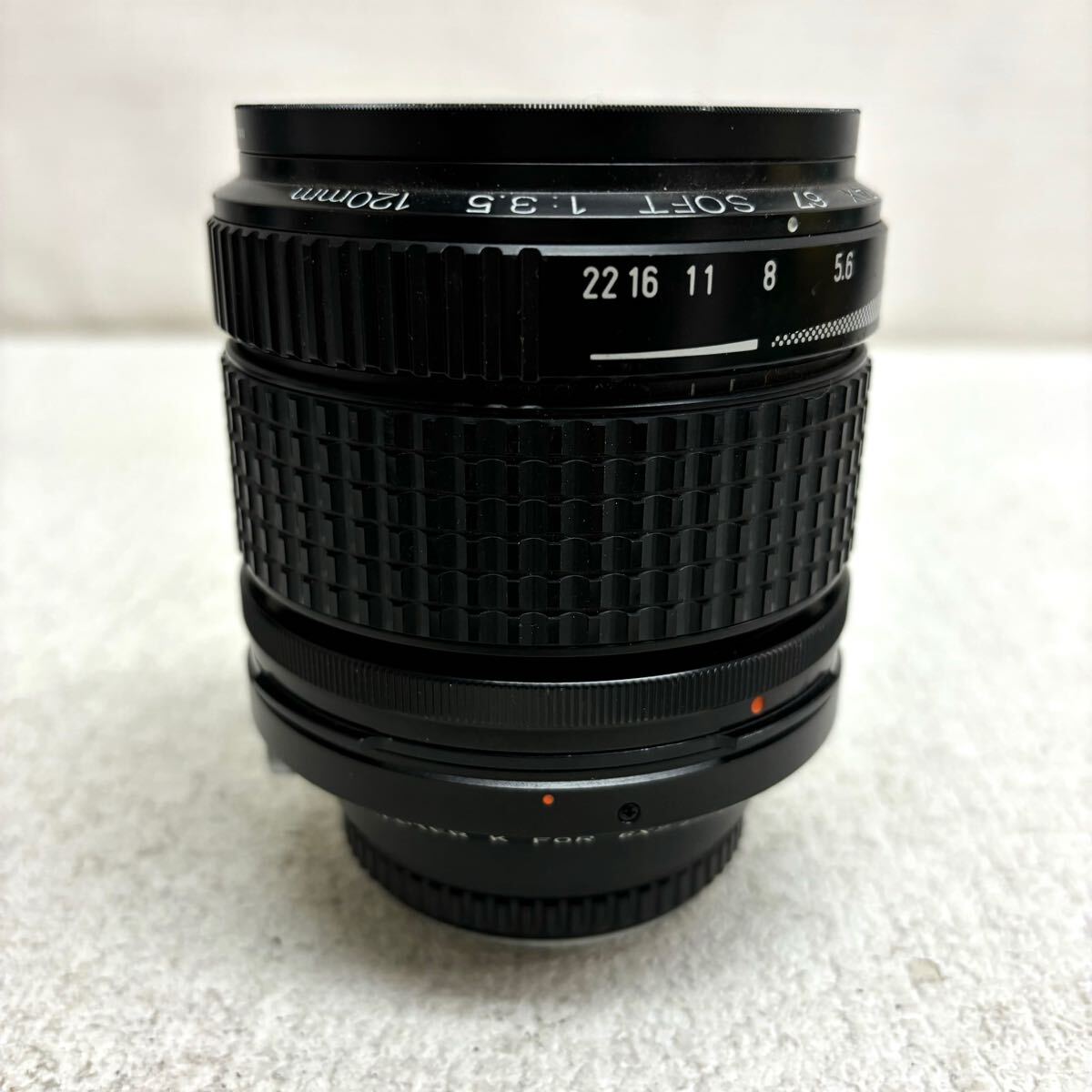 【やや傷や汚れあり】1207BB6 SMC PENTAX ペンタックス 一眼レフ LENS レンズ 67 SOFT 1:3.5 120mm ...