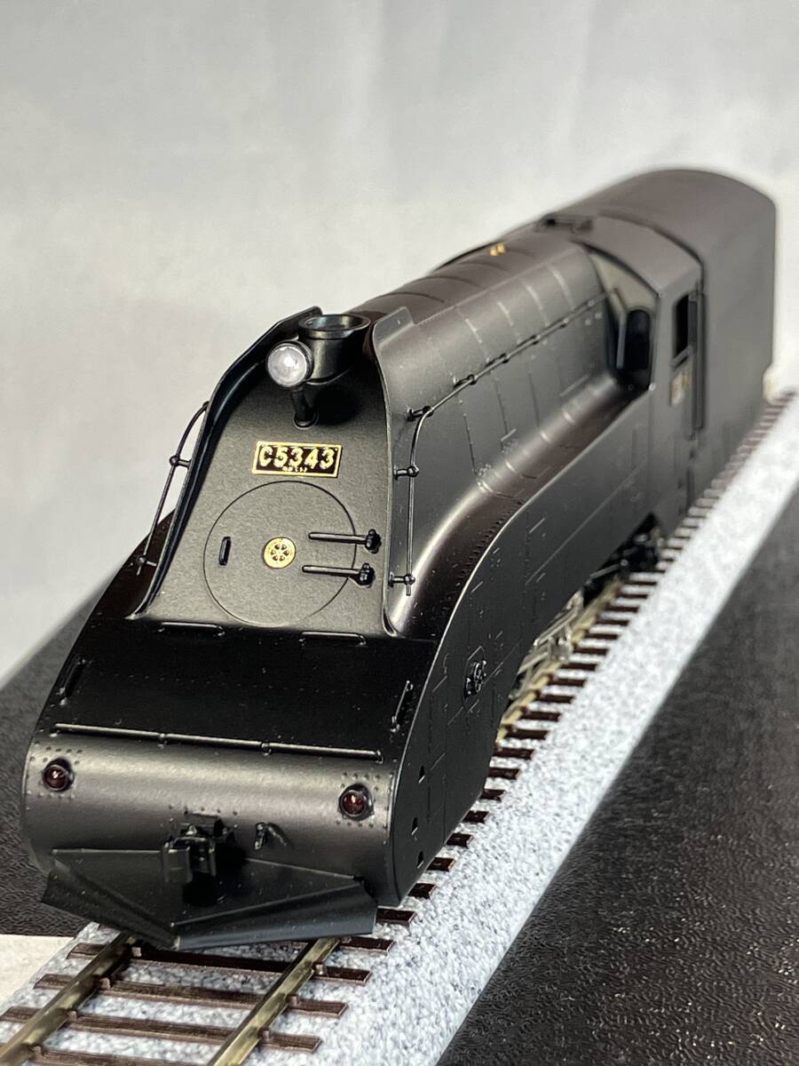 【目立った傷や汚れなし】美品・天賞堂・HO・C53 43号機 (3シリンダー・流線型試作機) カンM＋フライホイール＆黒染車輪・黒ラベルHG仕様モデルの落札情報詳細 - Yahoo ...