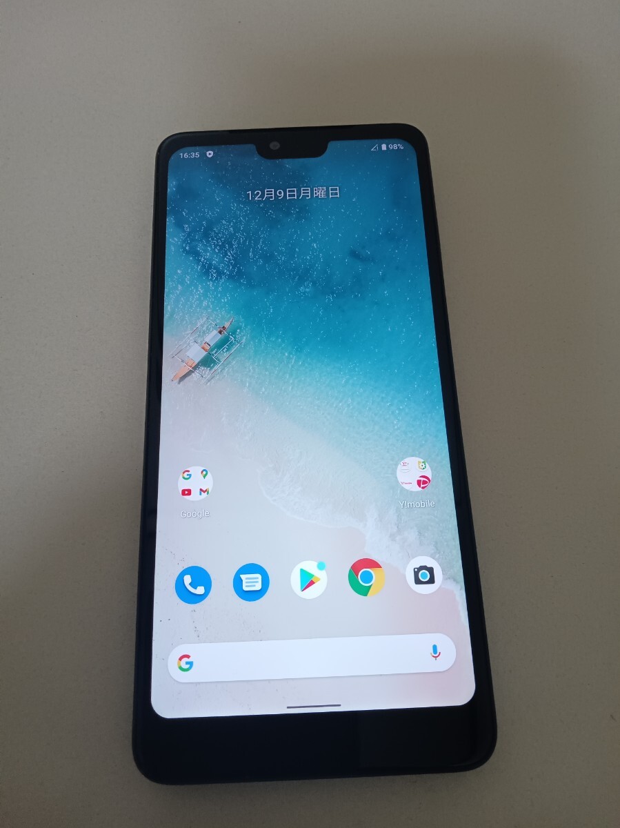 【やや傷や汚れあり】【現状品】 Y mobile Android One S8-KC ブラック SIM未解除 スマホの落札情報詳細 - Yahoo!オークション落札価格検索 オークフリー