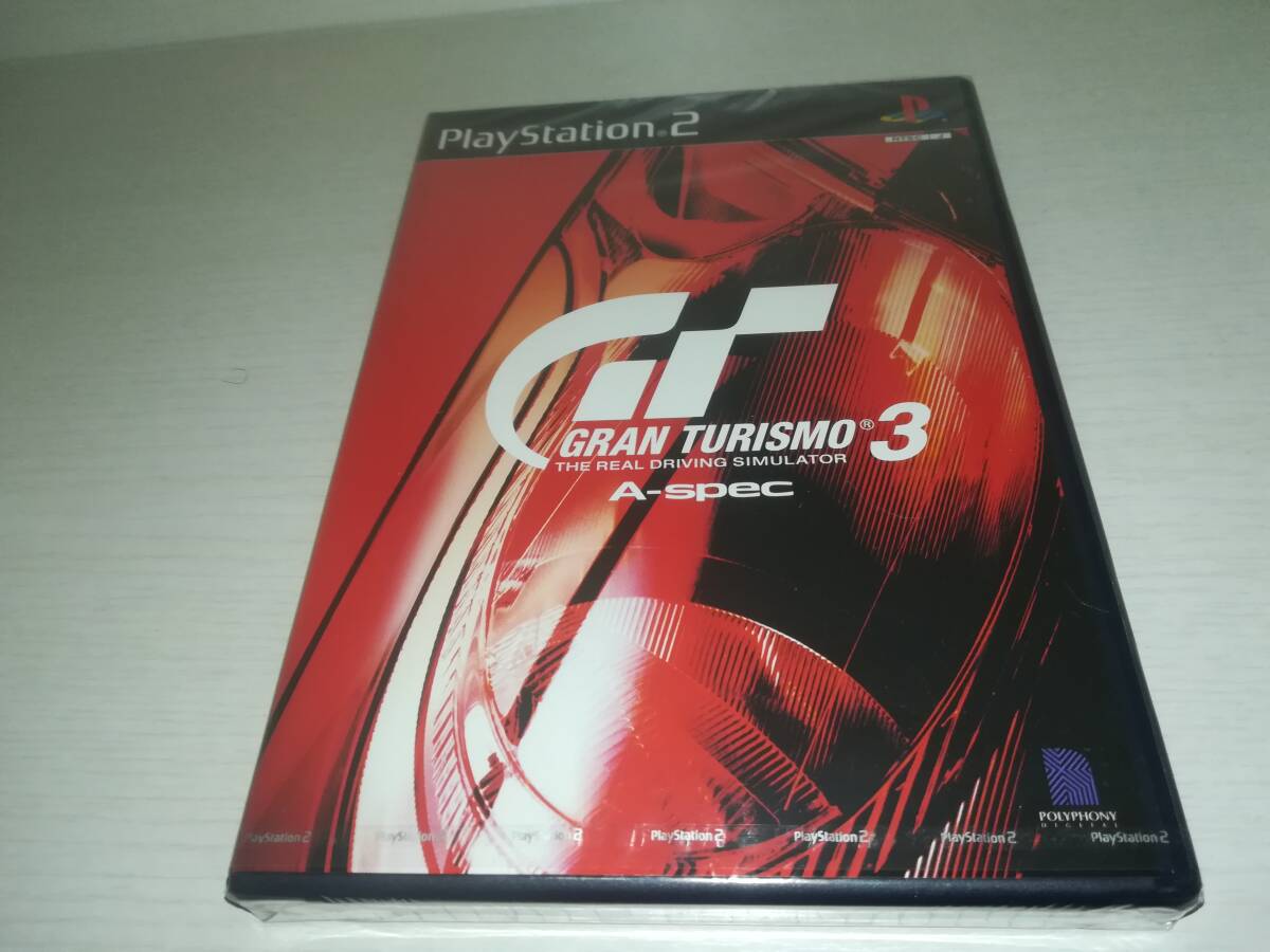 【未使用】PS2 新品未開封 GRAN TURISMO 3 THE REAL DRIVING SIMULATOR A-SPEC グラン ...