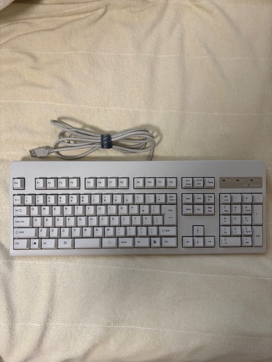 【未使用】REALFORCE R3S 有線 テンキーレス 45g 日本語配列 R3SC21 USBキーボード 新品未使用の落札情報詳細 - Yahoo!オークション落札価格検索 オークフリー