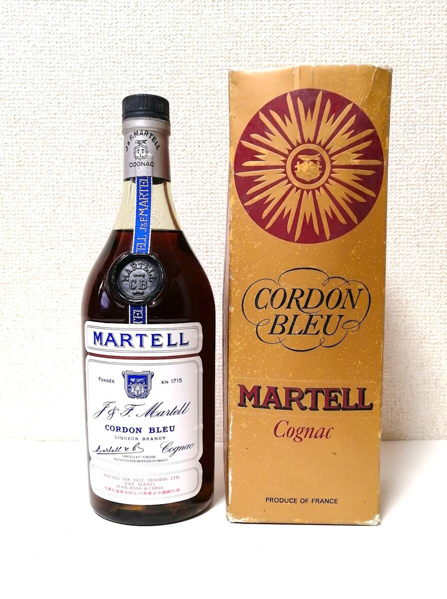 【未使用】MARTELL マーテル CORDON BLEU コルドンブルー 700ml 40度 未開封品 箱付きの落札情報詳細 - Yahoo!オークション落札価格検索 オークフリー