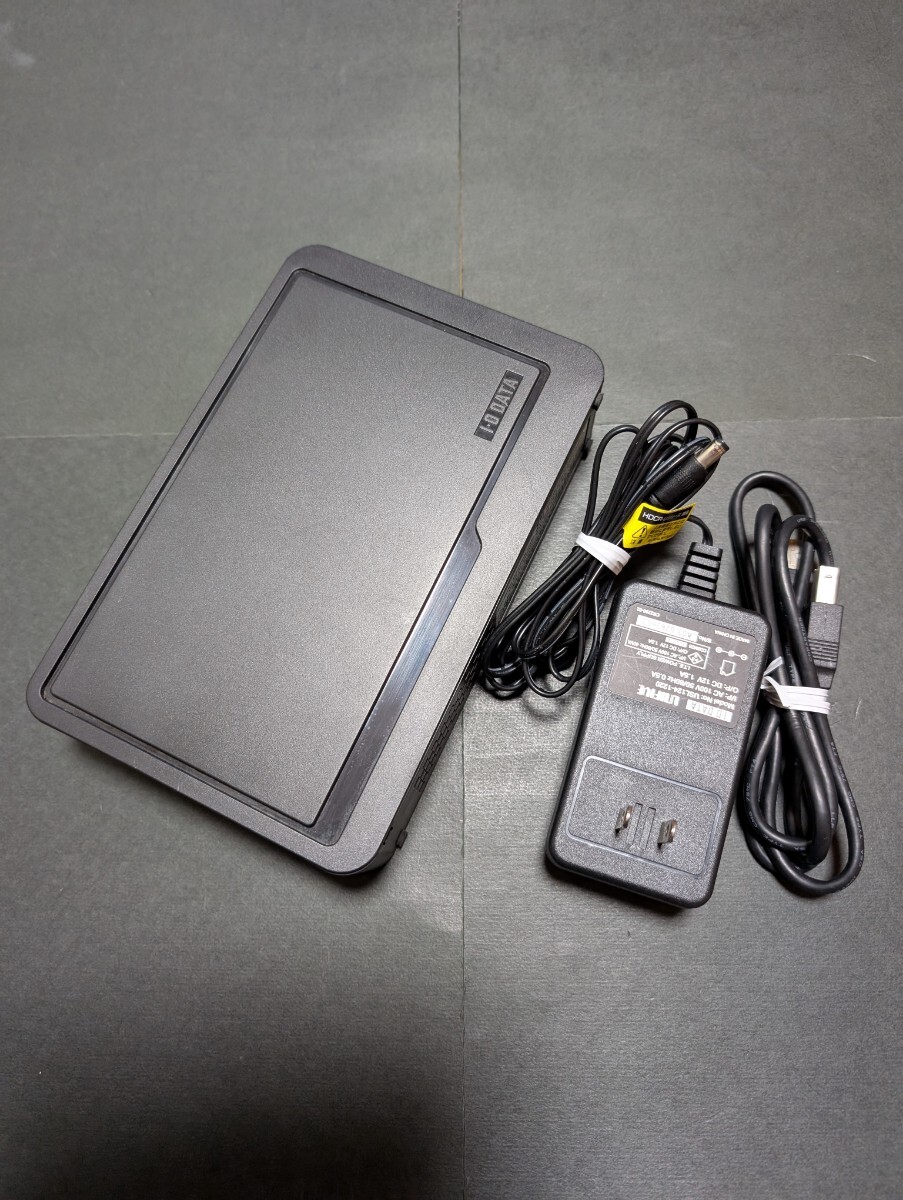 【全体的に状態が悪い】ジャンク I-O DATA 外付けHDD HDCR-1.0K-P ブラック アイ オー データの落札情報詳細 ...