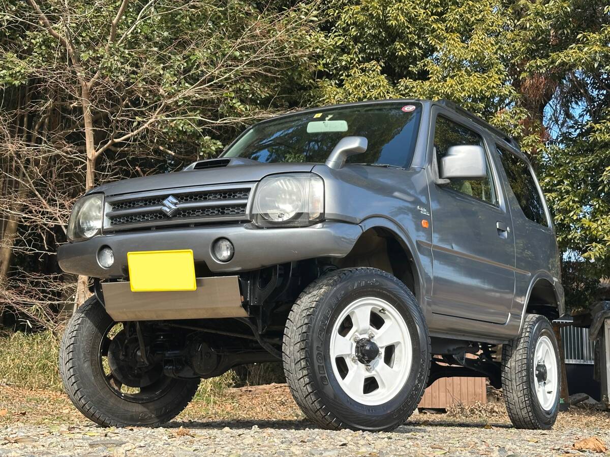 【走行距離 114,600 km】☆リフトアップ！ 車検2年付 ワイルドウインド☆ジムニー JB23W 4WD☆修復歴なし 記録簿 オフロード カスタムベース 売り切りの落札情報詳細 ...