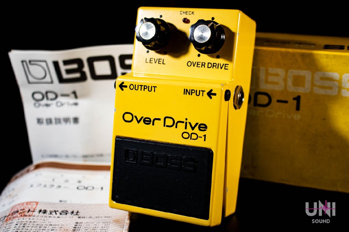 【やや傷や汚れあり】BOSS OD-1 OverDrive #190800 1982の落札情報詳細 - Yahoo!オークション落札価格検索 ...