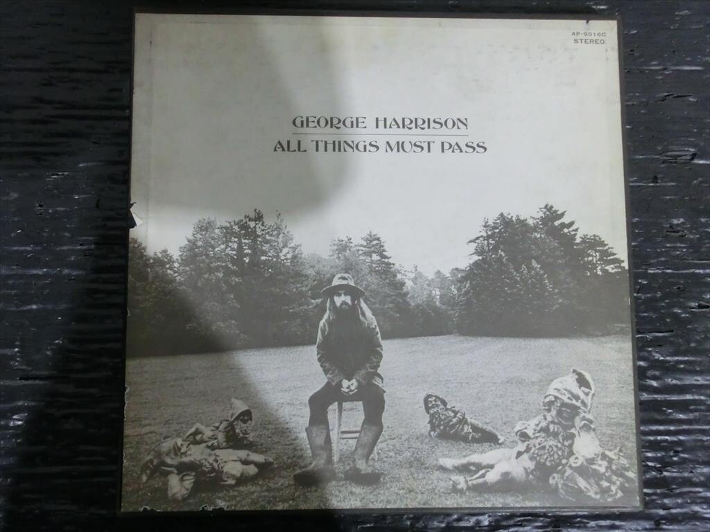 【傷や汚れあり】T【B7-04】【80サイズ】 LP/ジョージ・ハリスン：All Things Must Pass/国内盤 レコード/洋楽 ...