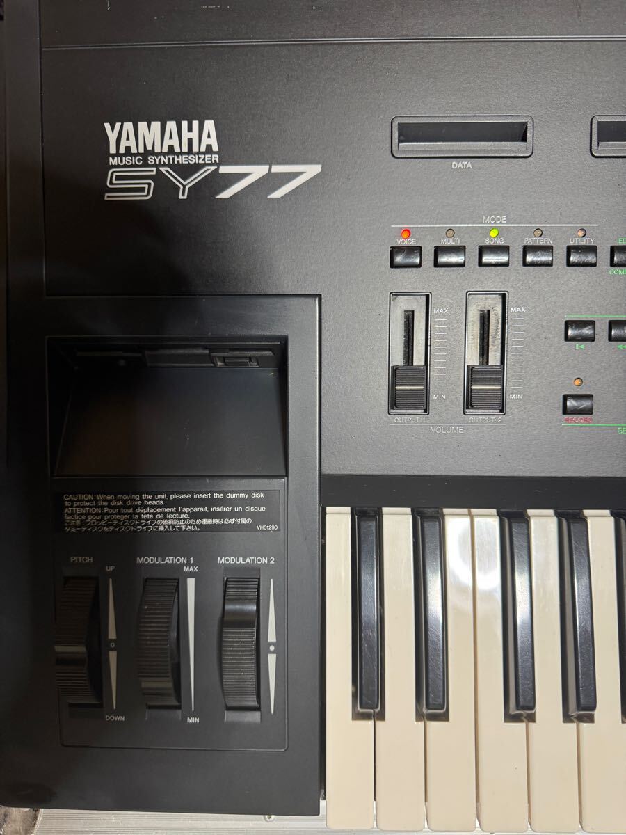 【全体的に状態が悪い】【ジャンク】YAMAHA SY77 シンセサイザー ハードケース付の落札情報詳細 - Yahoo!オークション落札価格 ...