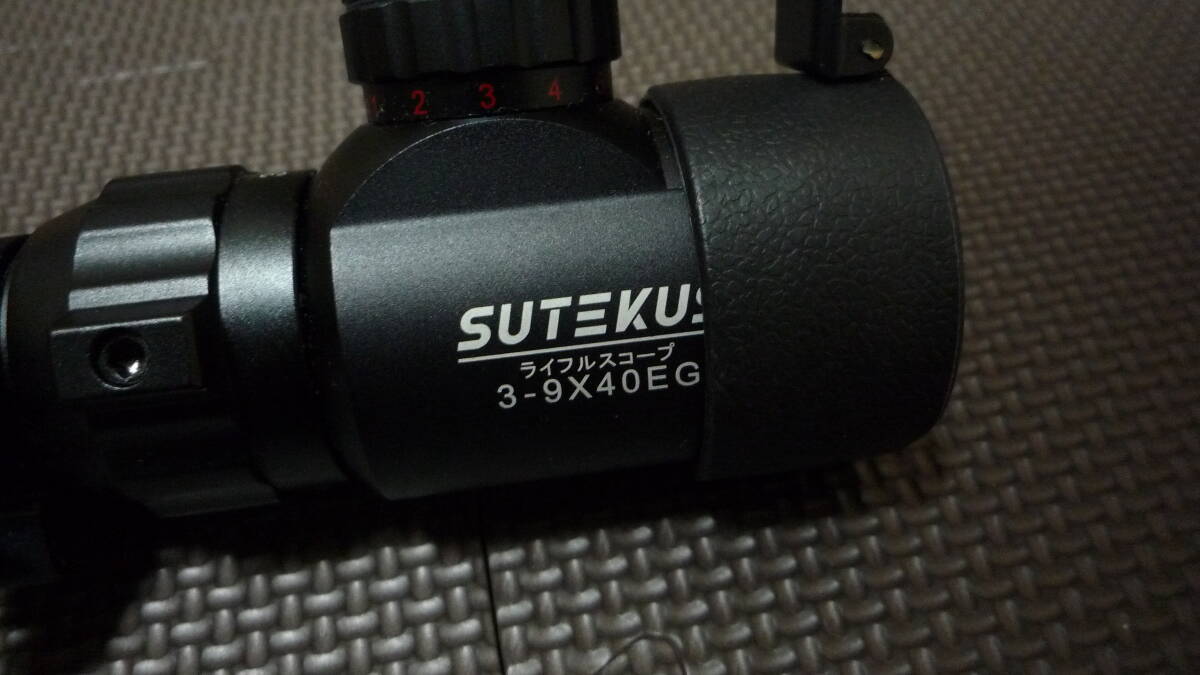 【目立った傷や汚れなし】ライフルスコープ sutekus 3-9x40 検索) スコープ トリジコン ANS Bushnell NovelArms マルイ CideWinderの落札情報詳細 ...