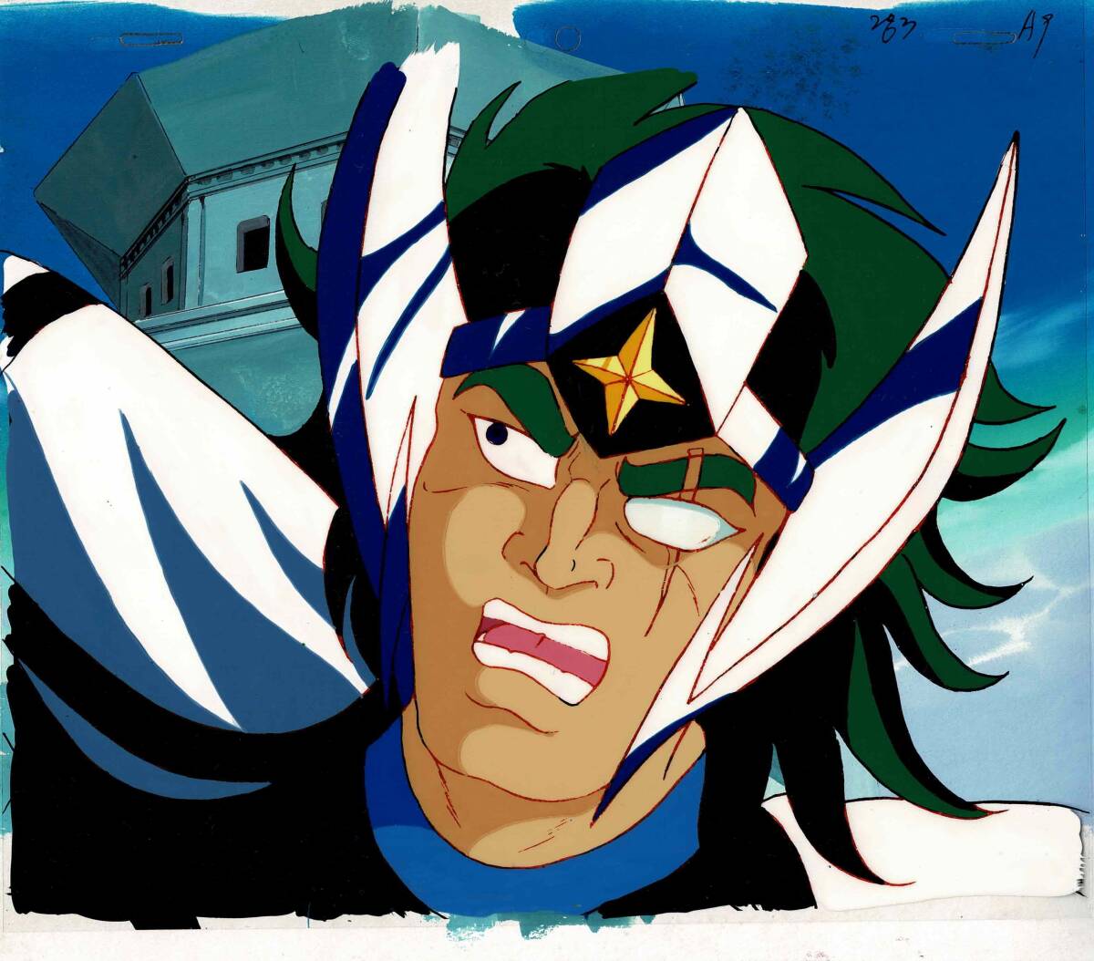 【目立った傷や汚れなし】聖闘士星矢 白鯨星座 モーゼス セル画 背景画 作画記録 車田正美 荒木伸吾 姫野美智 週刊少年ジャンプ アニメ【A525】の落札情報詳細 - Yahoo!オークション ...