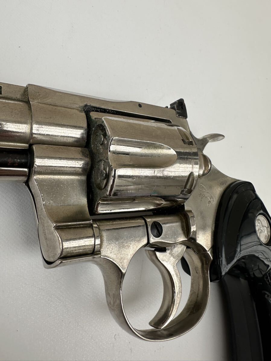 【全体的に状態が悪い】SMG刻印 コクサイ KOKUSAI MODEL GUN MADE IN JAPAN PYTHON 357 ...