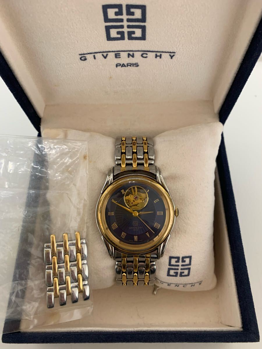【全体的に状態が悪い】GIVENCHY ジバンシー 腕時計 自動巻き 不動の落札情報詳細 - Yahoo!オークション落札価格検索 オークフリー