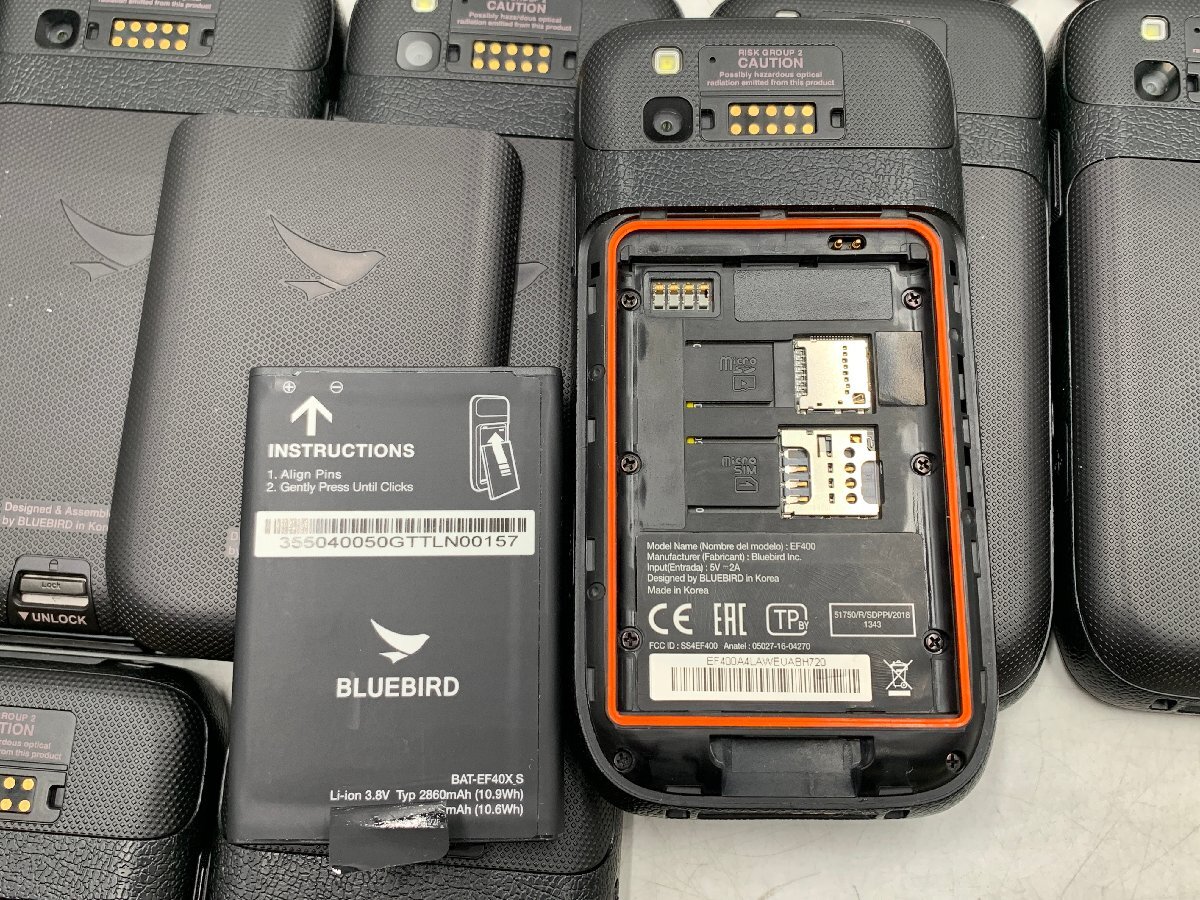 【目立った傷や汚れなし】★26台セット★ BlueBird EF400【業務用モバイルコンピュータ/ハンディターミナル/Android ...