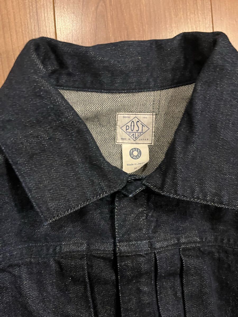 【未使用】新品未使用 POST OVERALLS ポストオーバーオールズ 日本製 1108R-12DI Ranchero 2 : 12oz ...