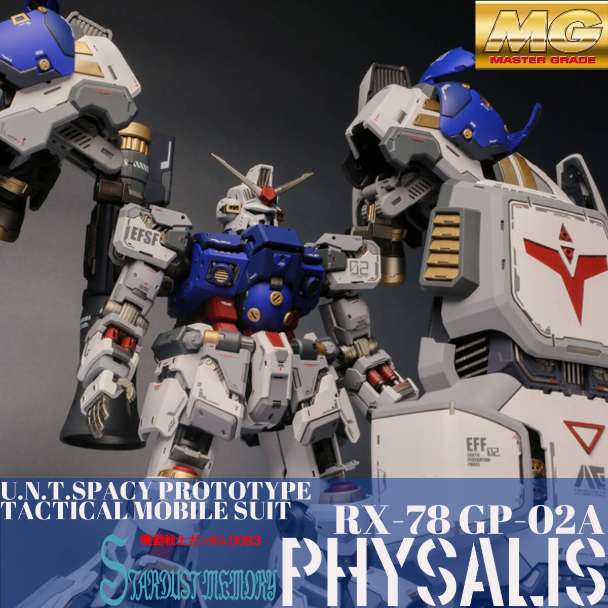 【未使用に近い】MG 1/100 RX-78 GP-02A サイサリス PHYSALIS ソロモンの悪夢 0083 塗装済 完成品 HG RG PG MGEX 1/144 1/60の落札情報 ...
