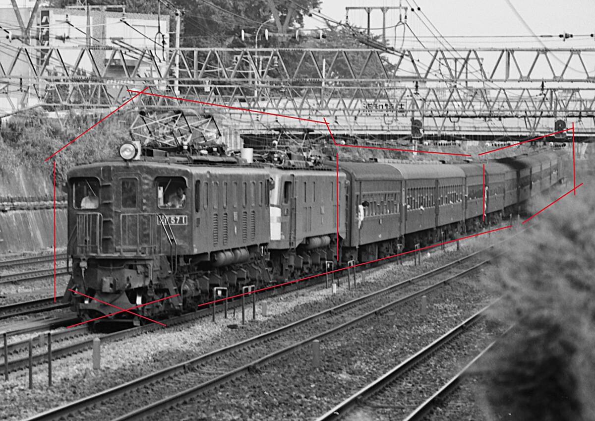 【新品】 【写真1枚】 きたぐに EF65 522 米 (EF58代引)＋ 14系編成 大阪 KGサイズ の落札情報詳細 - Yahoo!オークション落札価格検索 オークフリー