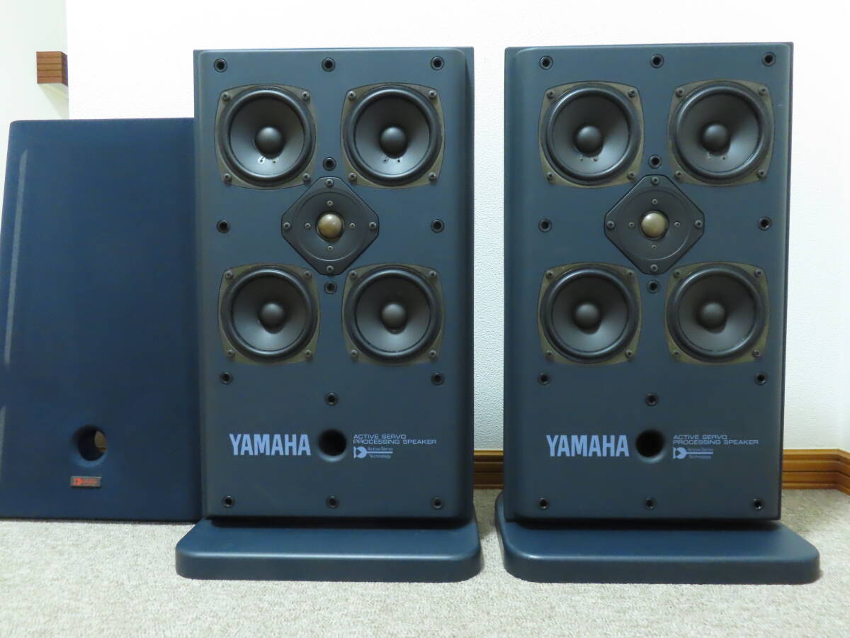 【目立った傷や汚れなし】YAMAHA ヤマハ AST-SF90 エッジ交換済 動作良好 二台 アクティブサーボテクノロジーの落札情報詳細 ...