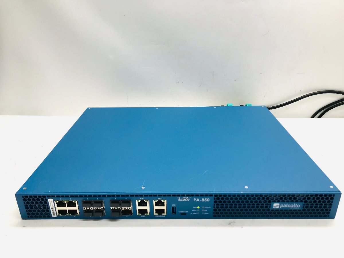 【傷や汚れあり】☆ 初期化済み Palo Alto Networks PA-850 ファイアウォール ☆の落札情報詳細 - Yahoo ...