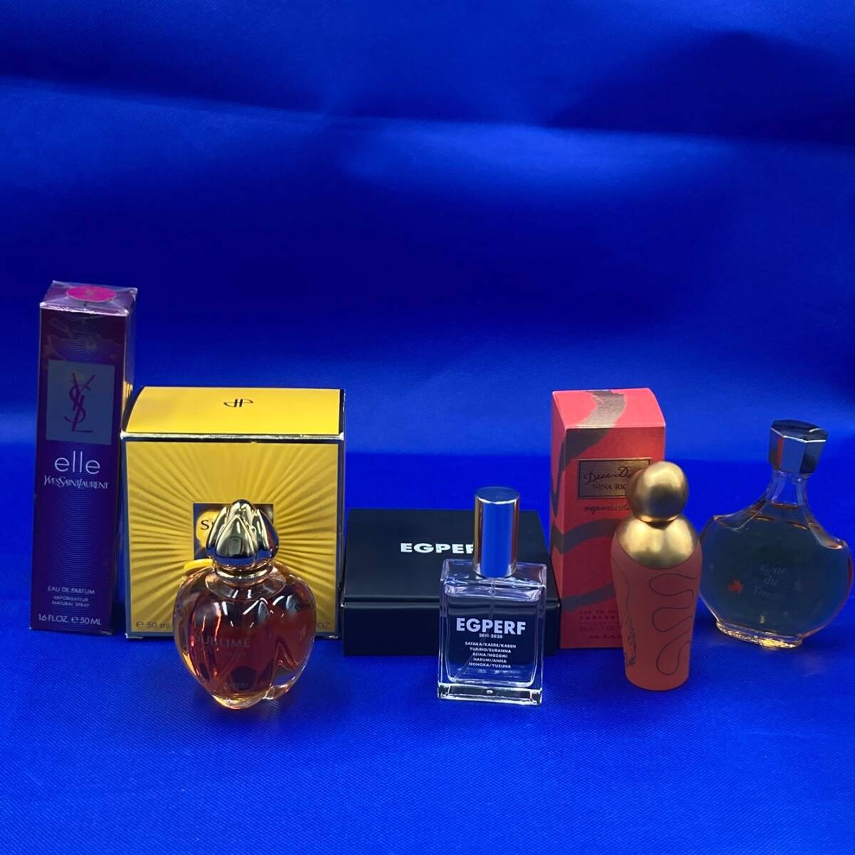 【未使用に近い】香水 まとめ 5点 イブサンローラン YSL NINA RICCI ニナリッチ JEAN PATOU ジャン パトゥ ...