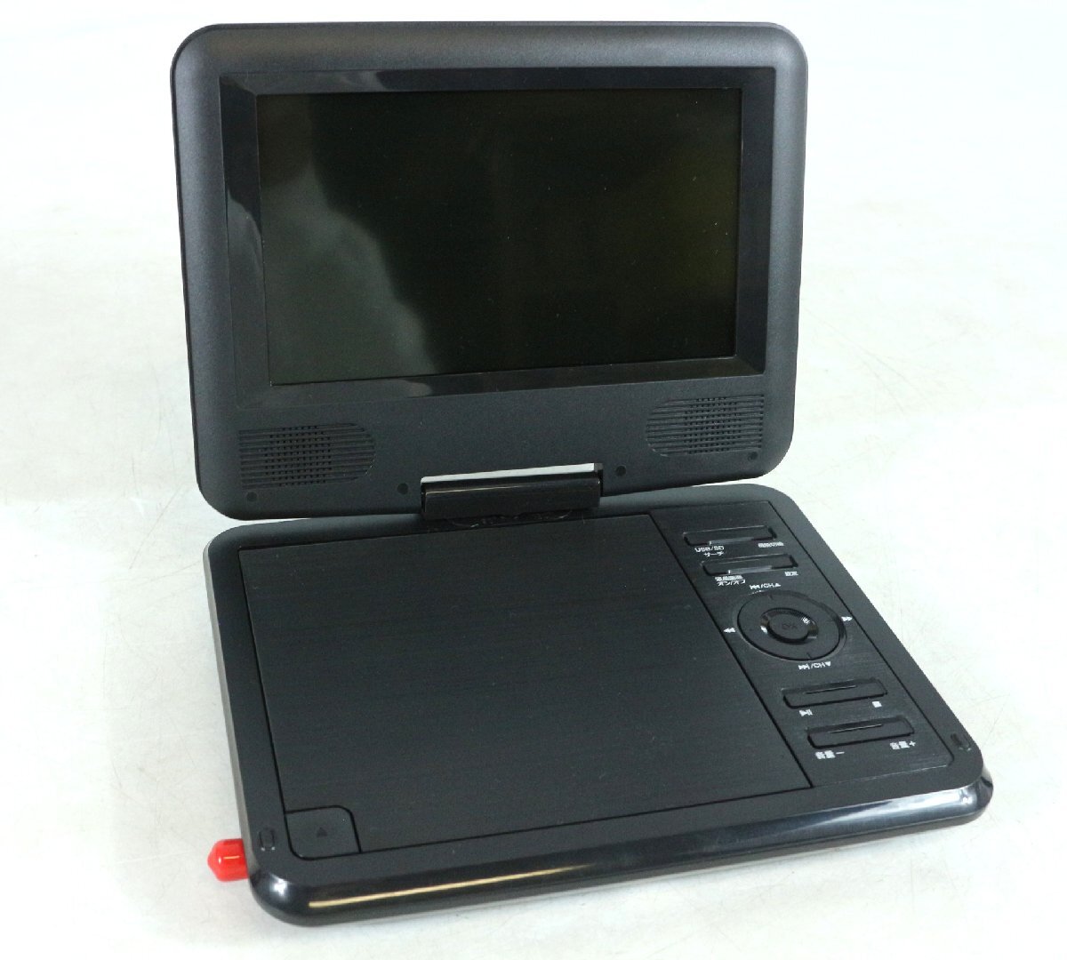 【やや傷や汚れあり】【ト足】 美品 夢グループ 7インチ DVDプレーヤー ワンセグポータブル PDVD-W727-BK CF078CHH3N ...