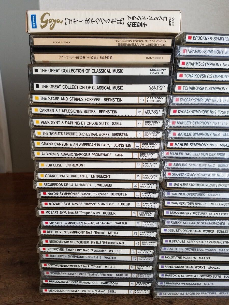 【全体的に状態が悪い】当時物 クラシック CD 大量 セット The Great Collection Of Classical Music ...