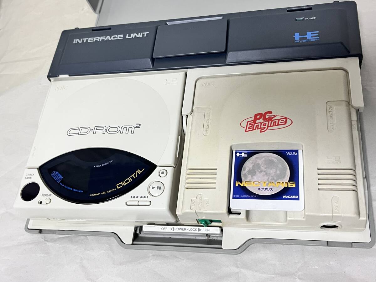 【傷や汚れあり】遊べるセット【 PCエンジン CD-ROM】（CD-ROM^2）システム [現状品] 動作未確認 IFU-30A インターフェースユニット ネクタリスの落札情報詳細 ...
